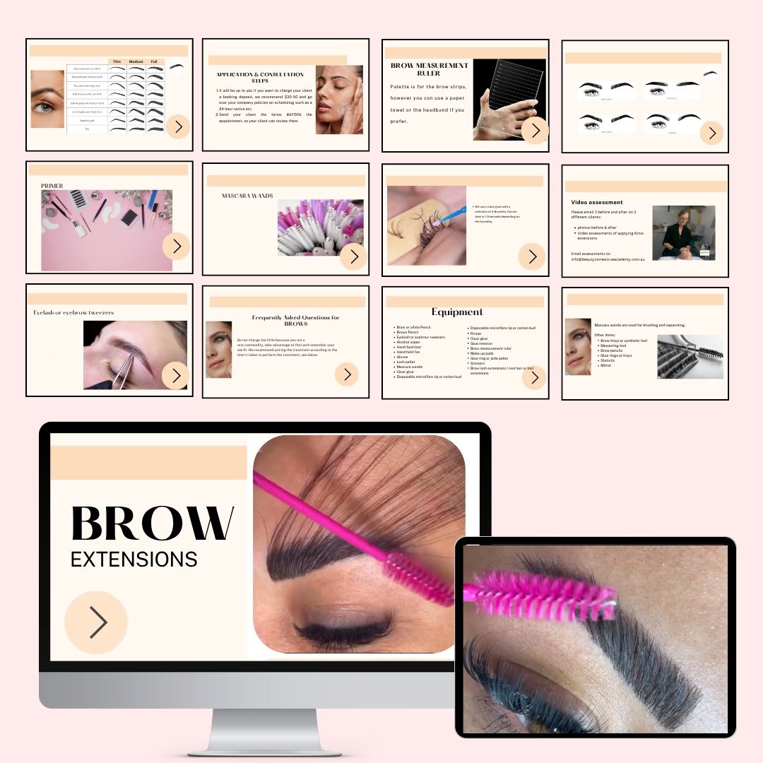 Brow Extension Manual – Beauty Comes True Academy