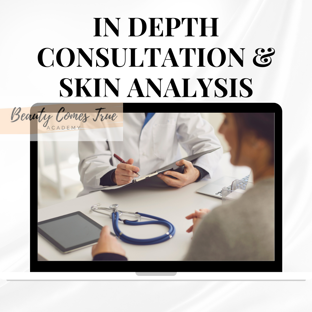 How to do a skin consultation & skin analysis – Beauty Comes True Academy